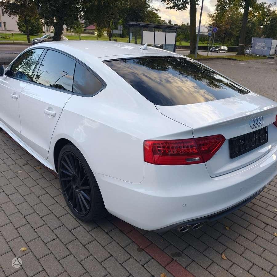 Белый Ауди A5 Sportback 2013 в Утена, объемом двигателя 1.97 л и пробегом 189 тыс. км за 9600 €, фото 5 на AUTOMOTO.COM.LV