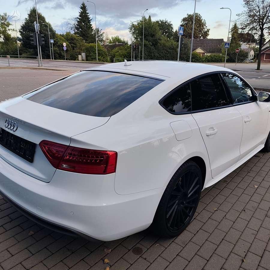Белый Ауди A5 Sportback 2013 в Утена, объемом двигателя 1.97 л и пробегом 189 тыс. км за 9600 €, фото 6 на AUTOMOTO.COM.LV