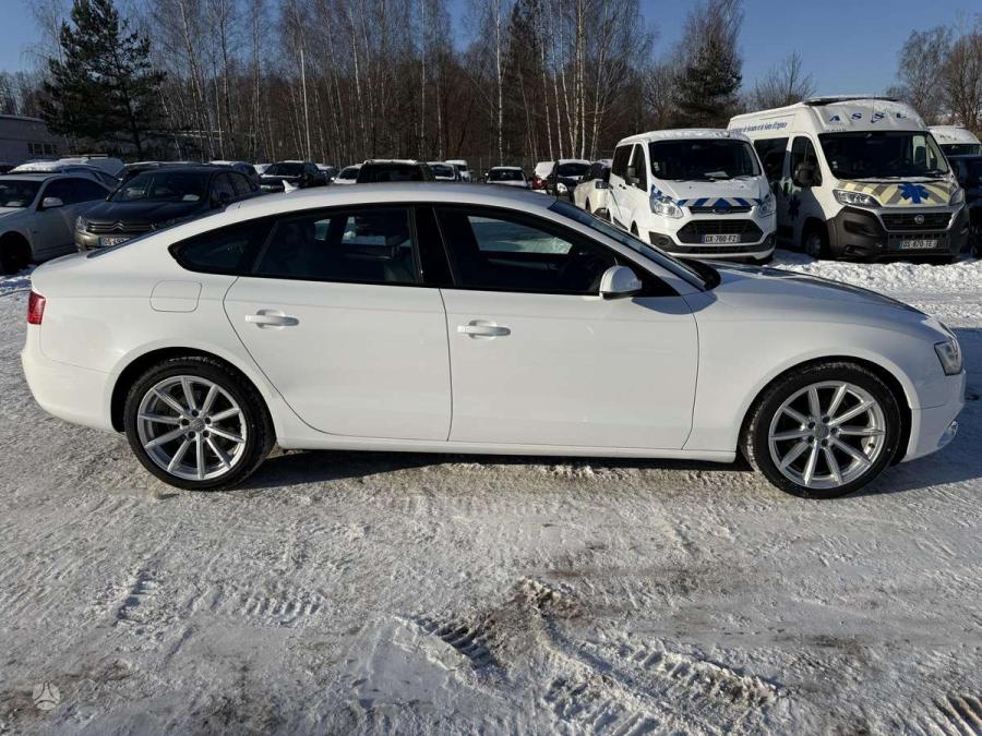 Balts Audi A5 Sportback 2015 Tauragė, ar dzinēja tilpumu 1.97 L un nobraukumu 286 tūkst. km par 12200 €, foto 3 vietnē AUTOMOTO.COM.LV
