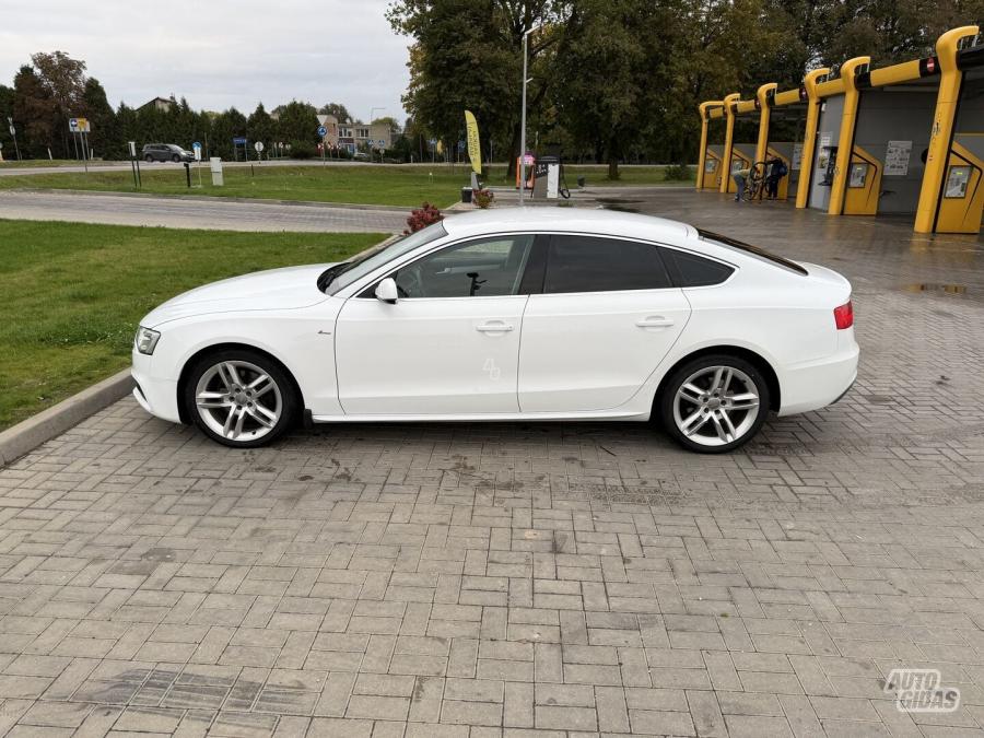 Белый Ауди A5 Sportback 2015 в Ширвинтос, объемом двигателя 2.00 л и пробегом 393 тыс. км за 10800 €, фото 7 на AUTOMOTO.COM.LV