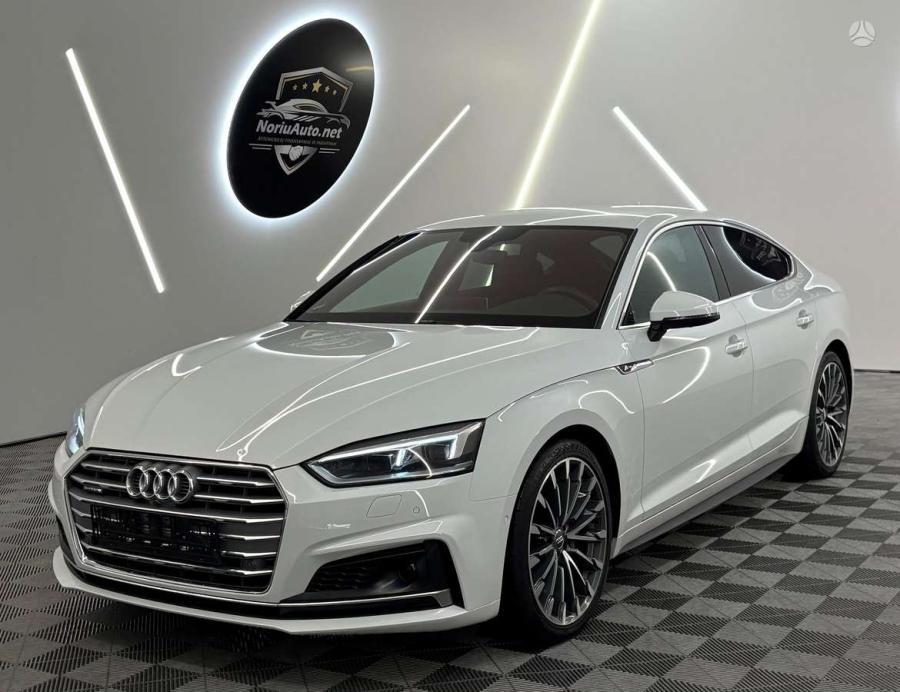 Белый Ауди A5 Sportback 2017 в Мариямполе, объемом двигателя 1.97 л и пробегом 214 тыс. км за 18750 €, фото 27 на AUTOMOTO.COM.LV