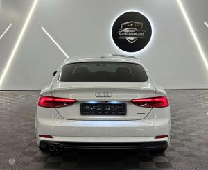 White Audi A5 Sportback 2017 in Marijampole, with an engine capacity of 1.97 L and mileage of 214 thousand km for 18750 €, photo 12 on AUTOMOTO.COM.LV