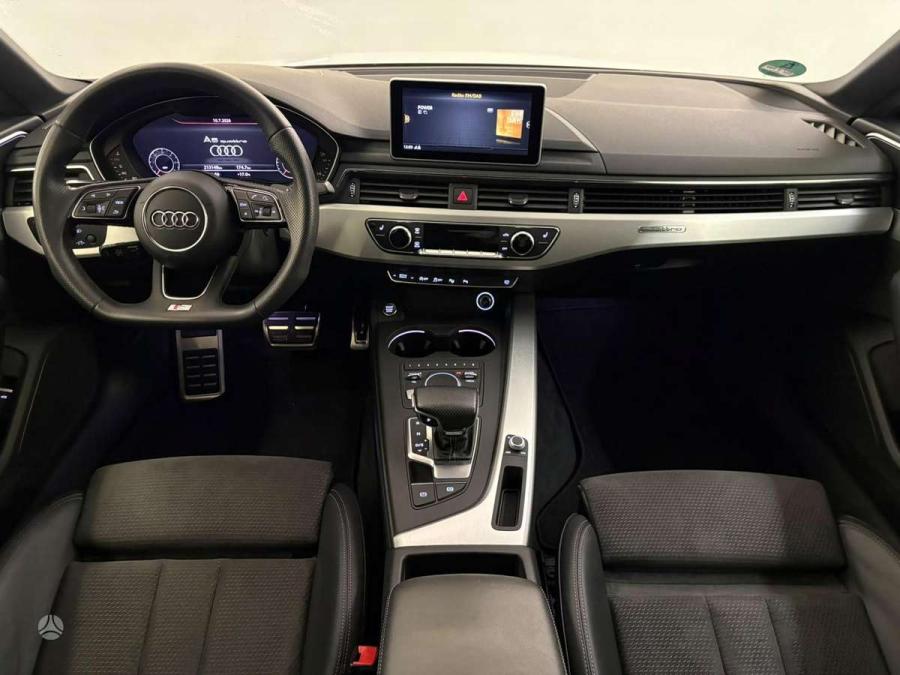 White Audi A5 Sportback 2017 in Marijampole, with an engine capacity of 1.97 L and mileage of 214 thousand km for 18750 €, photo 32 on AUTOMOTO.COM.LV