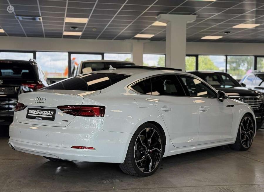 Белый Ауди A5 Sportback 2018 в Клайпеда, объемом двигателя 2.97 л и пробегом 297 тыс. км за 20450 €, фото 4 на AUTOMOTO.COM.LV