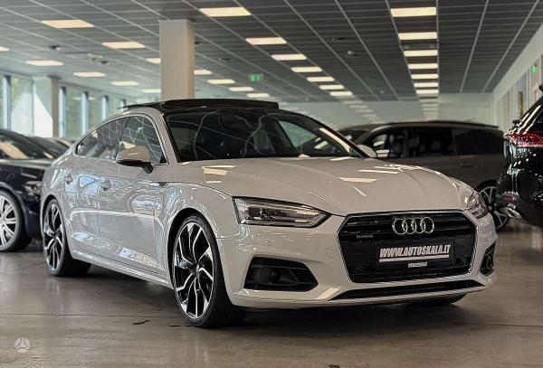 Balts Audi A5 Sportback 2018 Klaipėda, ar dzinēja tilpumu 2.97 L un nobraukumu 297 tūkst. km par 19950 €, foto 5 vietnē AUTOMOTO.COM.LV
