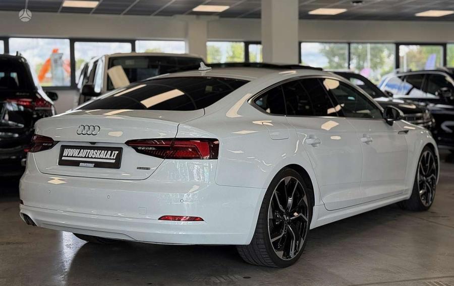 Balts Audi A5 Sportback 2018 Klaipėda, ar dzinēja tilpumu 2.97 L un nobraukumu 297 tūkst. km par 19950 €, foto 7 vietnē AUTOMOTO.COM.LV