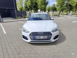 Balts Audi A5 Sportback 2019 Kauņa, ar dzinēja tilpumu 1.97 L un nobraukumu 123 tūkst. km par 19200 €, foto 3 vietnē AUTOMOTO.COM.LV