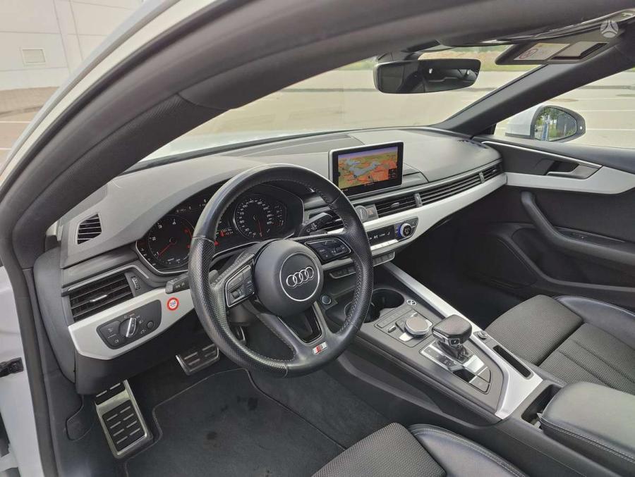 Balts Audi A5 Sportback 2019 Kauņa, ar dzinēja tilpumu 1.97 L un nobraukumu 123 tūkst. km par 19200 €, foto 10 vietnē AUTOMOTO.COM.LV