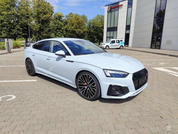 Белый Ауди A5 Sportback 2023 в Каунас, объемом двигателя 2.00 л и пробегом 60 тыс. км за 30900 €, фото 3 на AUTOMOTO.COM.LV