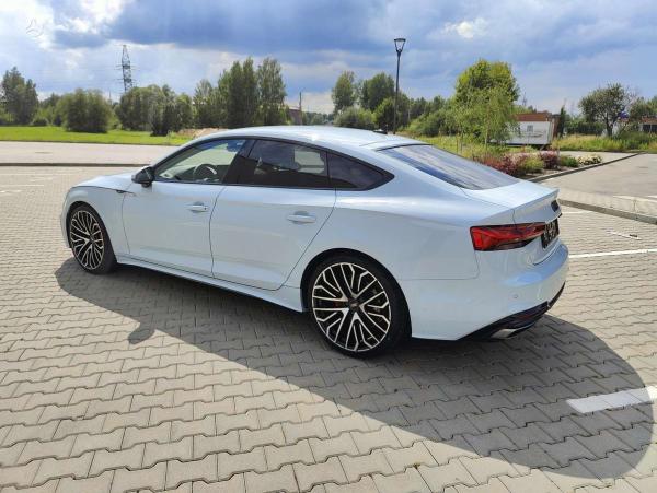 Белый Ауди A5 Sportback 2023 в Каунас, объемом двигателя 2.00 л и пробегом 60 тыс. км за 30900 €, фото 6 на AUTOMOTO.COM.LV