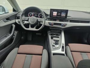White Audi A5 Sportback 2023 in Kaunas, with an engine capacity of 2.00 L and mileage of 60 thousand km for 30900 €, photo 8 on AUTOMOTO.COM.LV