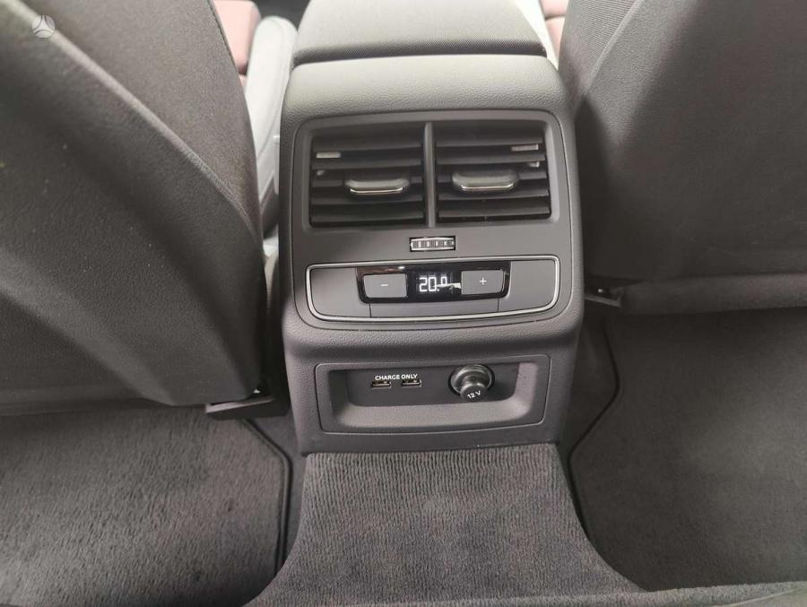 White Audi A5 Sportback 2023 in Kaunas, with an engine capacity of 2.00 L and mileage of 60 thousand km for 30900 €, photo 16 on AUTOMOTO.COM.LV