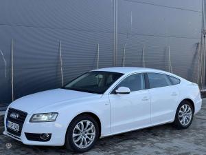 Balts Audi A5 Sportback 2011 Viļņa, ar dzinēja tilpumu 2.00 L un nobraukumu 295 tūkst. km par 6350 €, foto  vietnē AUTOMOTO.COM.LV