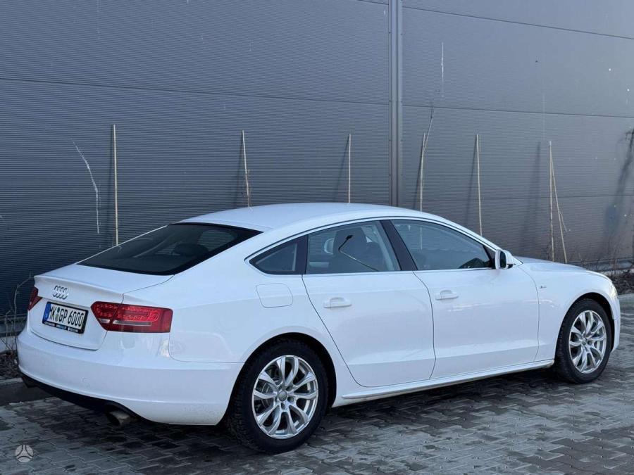 Белый Ауди A5 Sportback 2011 в Вильнюс, объемом двигателя 2.00 л и пробегом 295 тыс. км за 6350 €, фото 5 на AUTOMOTO.COM.LV