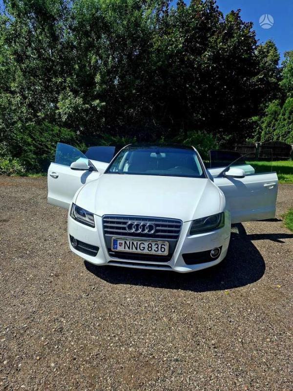 Balts Audi A5 Sportback 2011 Trakai, ar dzinēja tilpumu 2.00 L un nobraukumu 194 tūkst. km par 9400 €, foto 2 vietnē AUTOMOTO.COM.LV