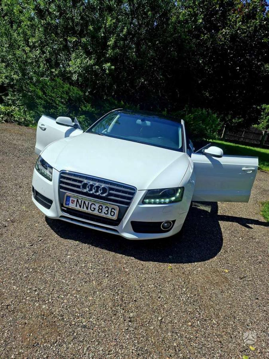 Balts Audi A5 Sportback 2011 Trakai, ar dzinēja tilpumu 2.00 L un nobraukumu 194 tūkst. km par 9400 €, foto 4 vietnē AUTOMOTO.COM.LV
