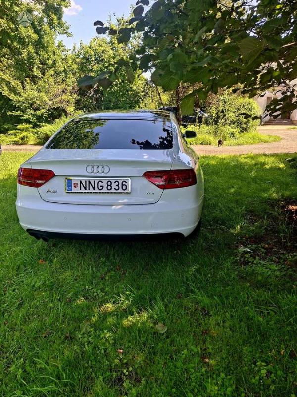 Balts Audi A5 Sportback 2011 Trakai, ar dzinēja tilpumu 2.00 L un nobraukumu 194 tūkst. km par 9400 €, foto 7 vietnē AUTOMOTO.COM.LV