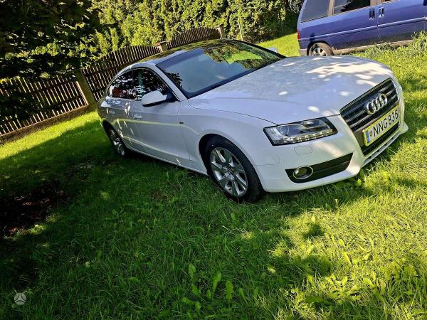 Balts Audi A5 Sportback 2011 Trakai, ar dzinēja tilpumu 2.00 L un nobraukumu 194 tūkst. km par 9400 €, foto 8 vietnē AUTOMOTO.COM.LV