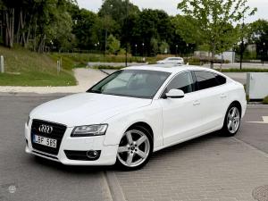 Белый Ауди A5 Sportback 2011 в Вильнюс, объемом двигателя 3.00 л и пробегом 301 тыс. км за 8800 €, фото  на AUTOMOTO.COM.LV
