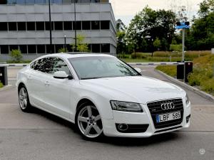 Белый Ауди A5 Sportback 2011 в Вильнюс, объемом двигателя 3.00 л и пробегом 301 тыс. км за 8800 €, фото 3 на AUTOMOTO.COM.LV
