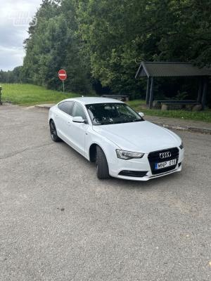 Balts Audi A5 Sportback 2013 Skuodas, ar dzinēja tilpumu 3.00 L un nobraukumu 300 tūkst. km par 10500 €, foto 5 vietnē AUTOMOTO.COM.LV