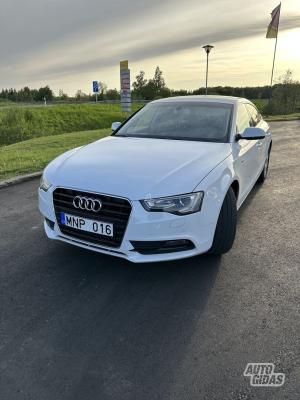 Balts Audi A5 Sportback 2013 Skuodas, ar dzinēja tilpumu 3.00 L un nobraukumu 300 tūkst. km par 10500 €, foto 7 vietnē AUTOMOTO.COM.LV