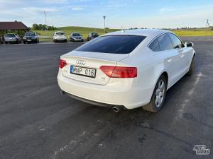 Balts Audi A5 Sportback 2013 Skuodas, ar dzinēja tilpumu 3.00 L un nobraukumu 300 tūkst. km par 10500 €, foto 8 vietnē AUTOMOTO.COM.LV