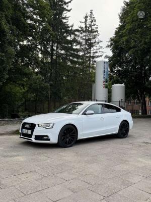 Белый Ауди A5 Sportback 2013 в Вильнюс, объемом двигателя 2.00 л и пробегом 210 тыс. км за 12300 €, фото 7 на AUTOMOTO.COM.LV