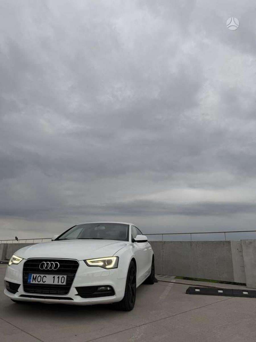 Белый Ауди A5 Sportback 2013 в Вильнюс, объемом двигателя 2.97 л и пробегом 316 тыс. км за 9000 €, фото 3 на AUTOMOTO.COM.LV