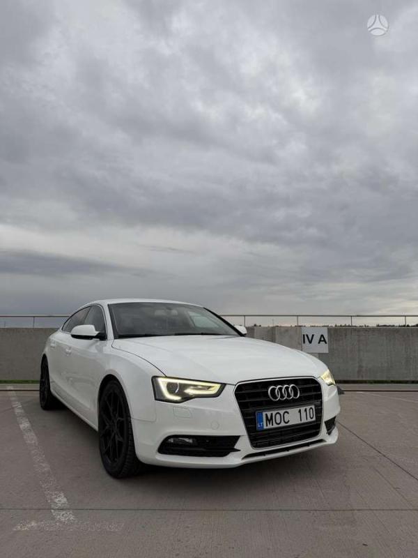 Белый Ауди A5 Sportback 2013 в Вильнюс, объемом двигателя 2.97 л и пробегом 316 тыс. км за 9000 €, фото 4 на AUTOMOTO.COM.LV