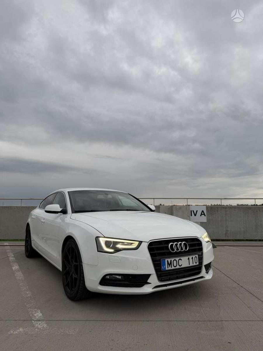 Белый Ауди A5 Sportback 2013 в Вильнюс, объемом двигателя 2.97 л и пробегом 316 тыс. км за 9000 €, фото 4 на AUTOMOTO.COM.LV