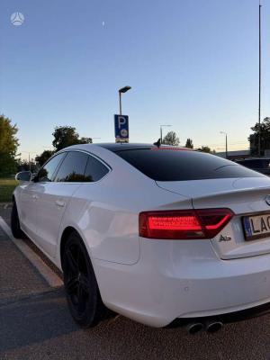 Balts Audi A5 Sportback 2014 Kauņa, ar dzinēja tilpumu 1.97 L un nobraukumu 180 tūkst. km par 14000 €, foto 3 vietnē AUTOMOTO.COM.LV
