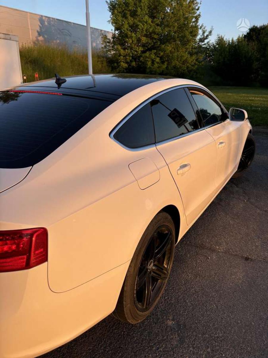 Balts Audi A5 Sportback 2014 Kauņa, ar dzinēja tilpumu 1.97 L un nobraukumu 180 tūkst. km par 14000 €, foto 5 vietnē AUTOMOTO.COM.LV