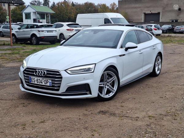 Белый Ауди A5 Sportback 2017 в Таураге, объемом двигателя 2.00 л и пробегом 202 тыс. км за 15200 €, фото 1 на AUTOMOTO.COM.LV