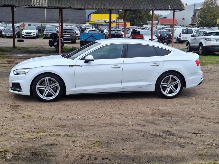 Белый Ауди A5 Sportback 2017 в Таураге, объемом двигателя 2.00 л и пробегом 202 тыс. км за 15200 €, фото 12 на AUTOMOTO.COM.LV