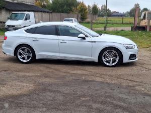 Белый Ауди A5 Sportback 2017 в Таураге, объемом двигателя 2.00 л и пробегом 202 тыс. км за 15200 €, фото 27 на AUTOMOTO.COM.LV