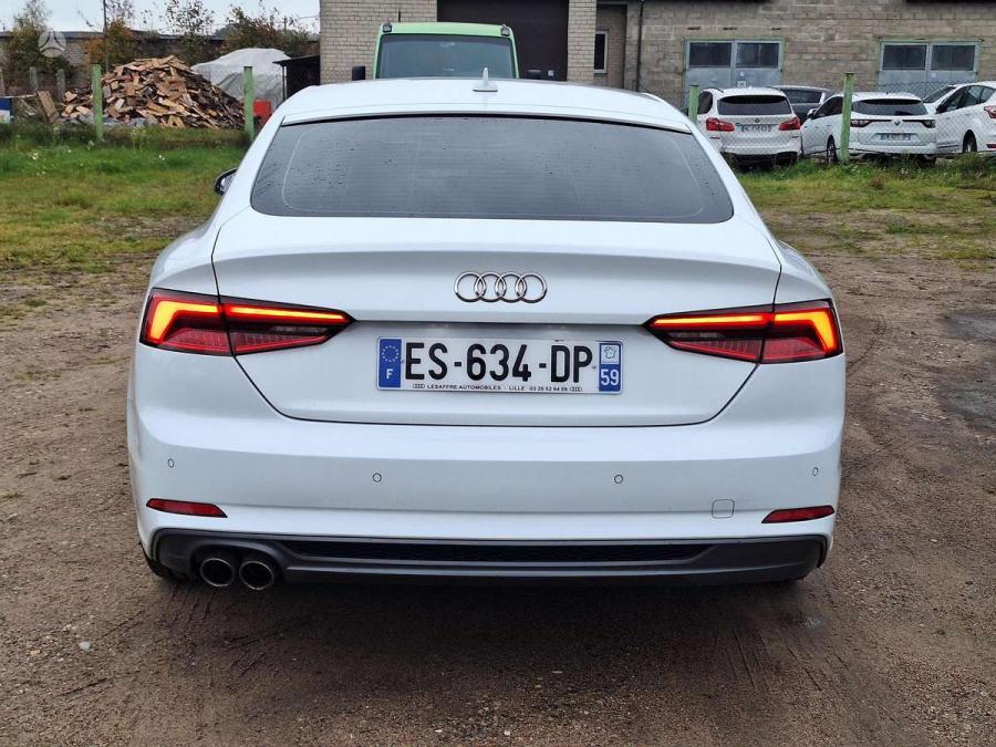 Белый Ауди A5 Sportback 2017 в Таураге, объемом двигателя 2.00 л и пробегом 202 тыс. км за 15200 €, фото 30 на AUTOMOTO.COM.LV