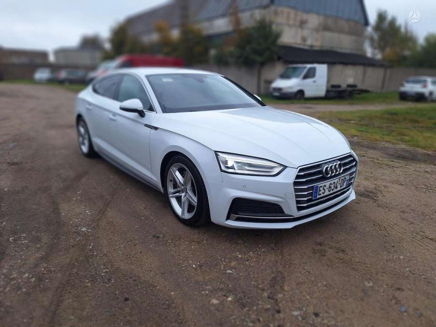 Белый Ауди A5 Sportback 2017 в Таураге, объемом двигателя 2.00 л и пробегом 202 тыс. км за 15200 €, фото 36 на AUTOMOTO.COM.LV