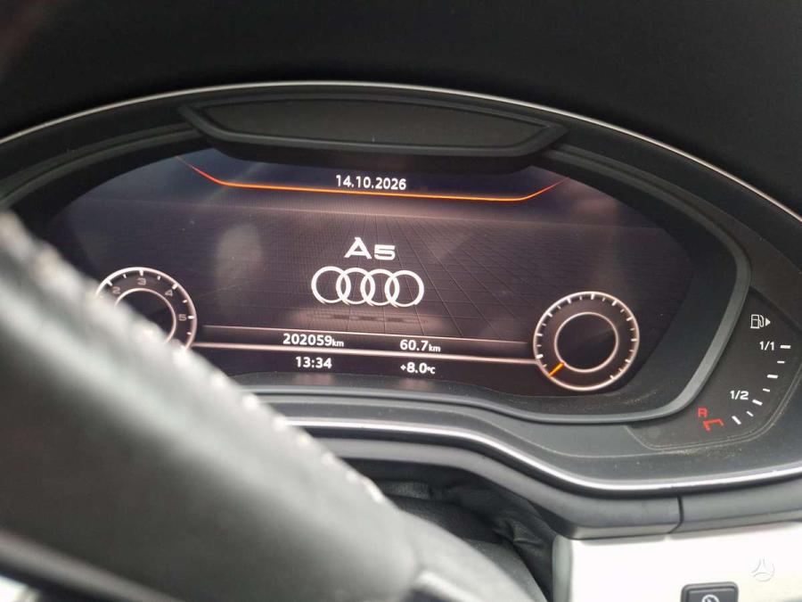 Белый Ауди A5 Sportback 2017 в Таураге, объемом двигателя 2.00 л и пробегом 202 тыс. км за 15200 €, фото 37 на AUTOMOTO.COM.LV
