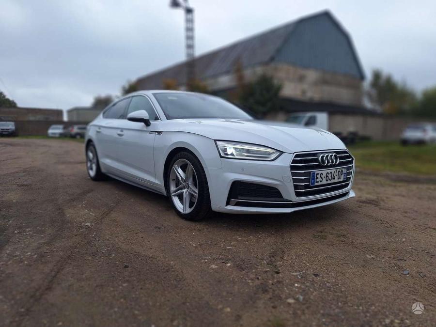 Белый Ауди A5 Sportback 2017 в Таураге, объемом двигателя 2.00 л и пробегом 202 тыс. км за 15200 €, фото 38 на AUTOMOTO.COM.LV