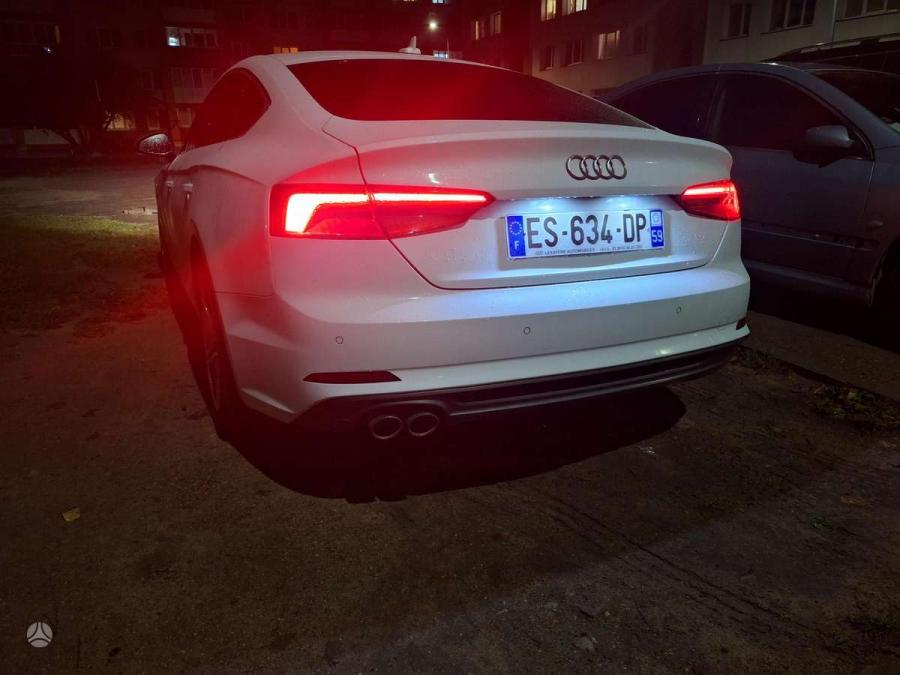 Белый Ауди A5 Sportback 2017 в Таураге, объемом двигателя 2.00 л и пробегом 202 тыс. км за 15200 €, фото 42 на AUTOMOTO.COM.LV