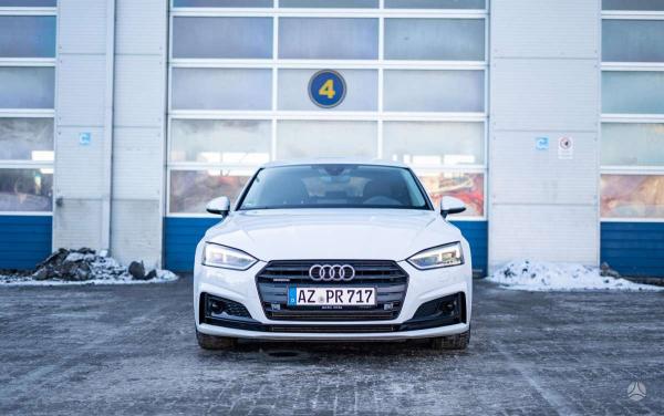 Balts Audi A5 Sportback 2018 Viļņa, ar dzinēja tilpumu 3.00 L un nobraukumu 223 tūkst. km par 23500 €, foto 1 vietnē AUTOMOTO.COM.LV