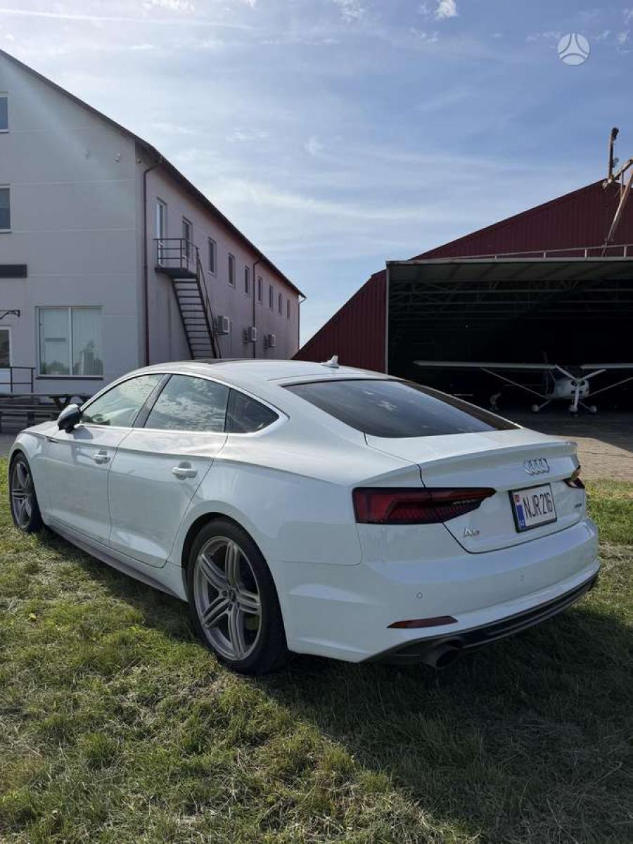 Белый Ауди A5 Sportback 2019 в Каунас, объемом двигателя 2.00 л и пробегом 170 тыс. км за 22800 €, фото 3 на AUTOMOTO.COM.LV