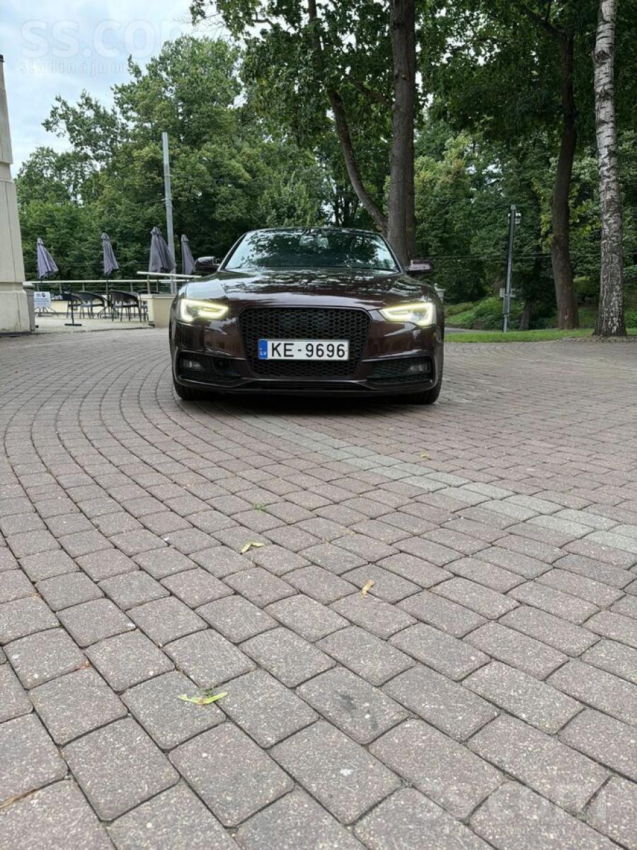 Violets Audi A5 2014 Rīga, ar dzinēja tilpumu 2.00 L un nobraukumu 156 tūkst. km par 13600 €, foto 1 vietnē AUTOMOTO.COM.LV