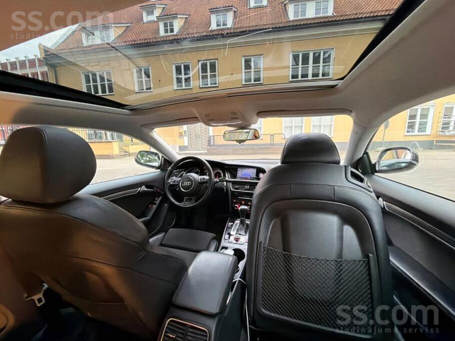 Violets Audi A5 2014 Rīga, ar dzinēja tilpumu 2.00 L un nobraukumu 156 tūkst. km par 13600 €, foto 12 vietnē AUTOMOTO.COM.LV