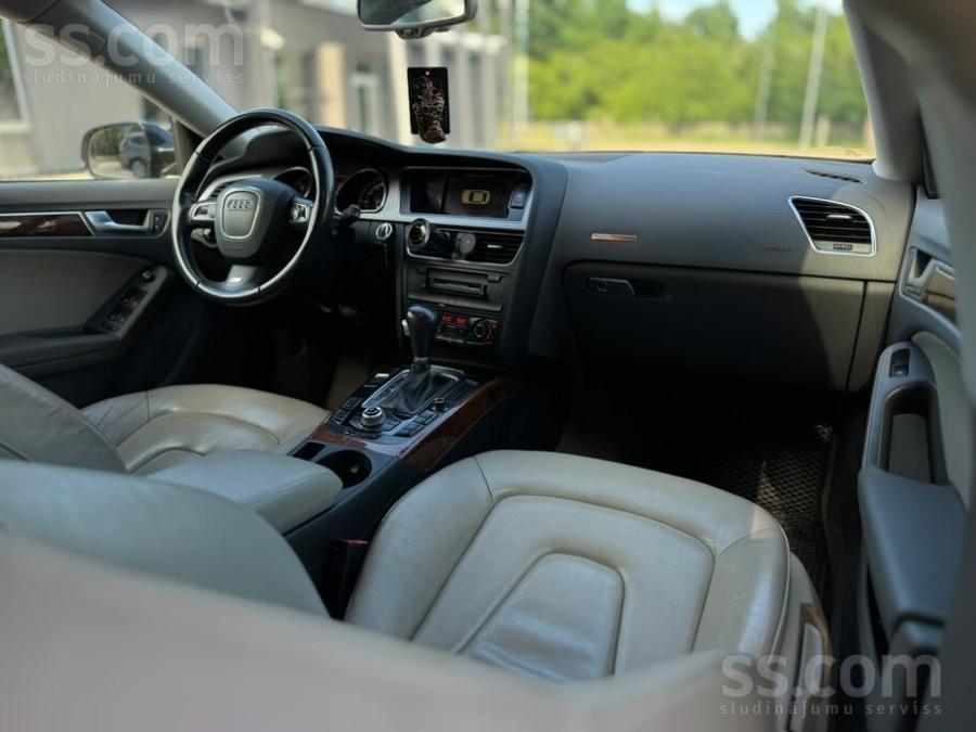 Violet Audi A5 2010 in Riga, with an engine capacity of 2.70 L and mileage of 297 thousand km for 6900 €, photo 7 on AUTOMOTO.COM.LV