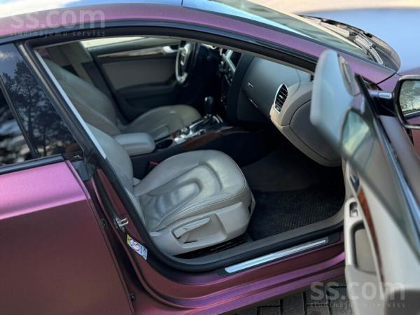 Фиолетовый Ауди А5 2010 в Рига, объемом двигателя 2.70 л и пробегом 297 тыс. км за 6900 €, фото 10 на AUTOMOTO.COM.LV