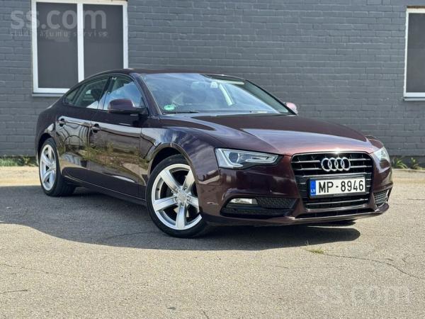 Audi A5 2014 in Tukums on AUTOMOTO.COM.LV Violet Audi A5 2014 in Tukums, with an engine capacity of 3.00 L and mileage of 307 thousand km for 9450 €, photo 3 on AUTOMOTO.COM.LV