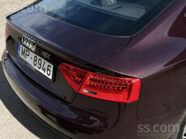 Audi A5 2014 in Tukums on AUTOMOTO.COM.LV Violet Audi A5 2014 in Tukums, with an engine capacity of 3.00 L and mileage of 307 thousand km for 9450 €, photo 7 on AUTOMOTO.COM.LV