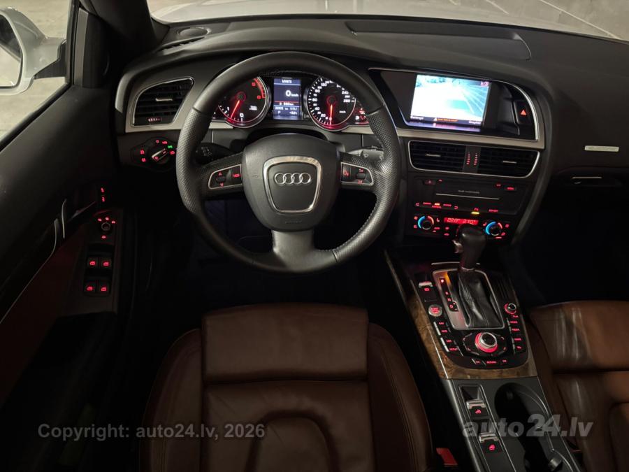 Белый Ауди А5 2009 в Таллин, объемом двигателя 3.00 л и пробегом 258 тыс. км за 10990 €, фото 8 на AUTOMOTO.COM.LV